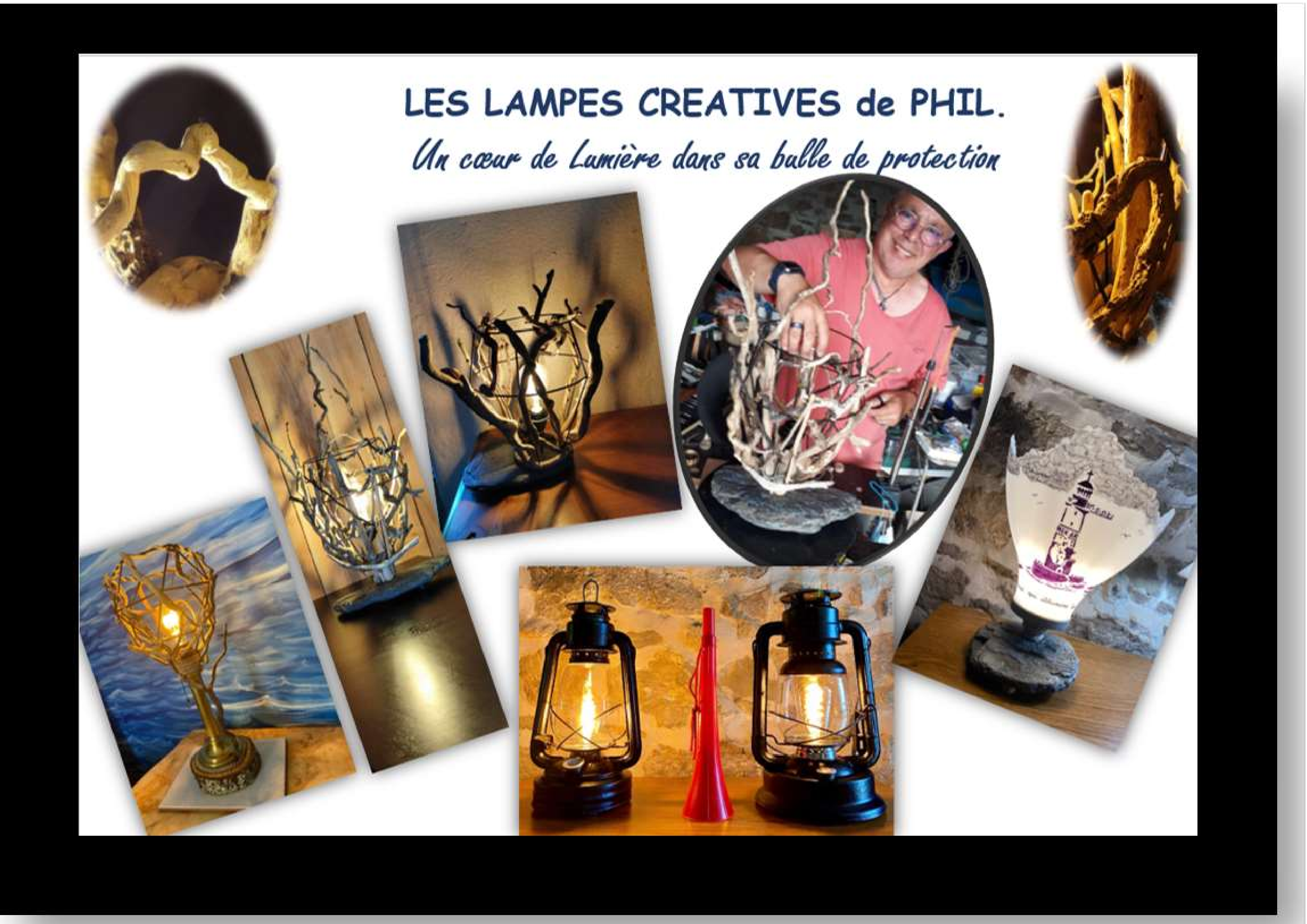 ARTKESSENS - Les Lampes Créatives de Phil Artist